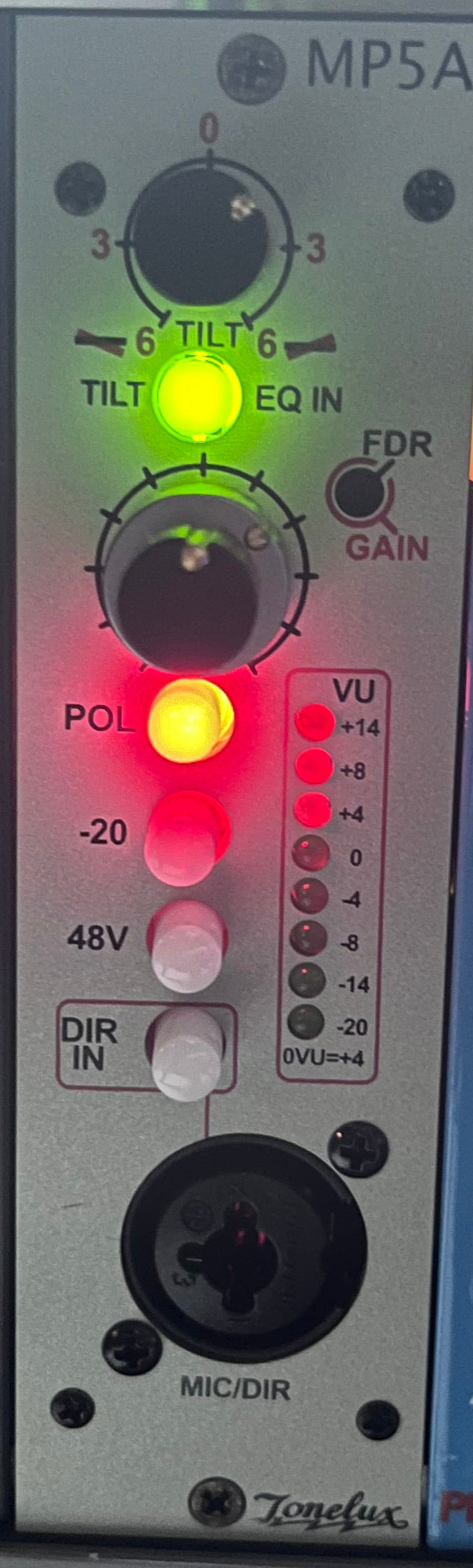 Tonelux MP5A 500 Series Discrete Mic Preamp – Byrd Finds